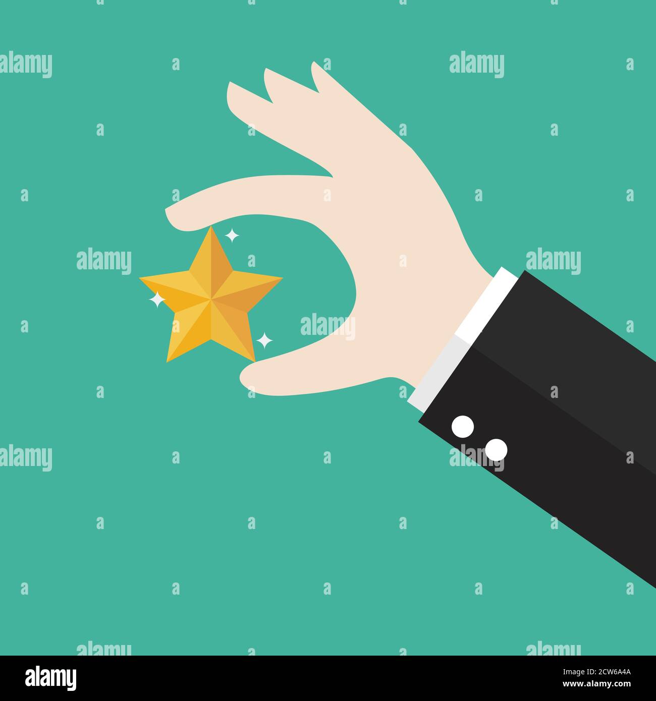 Hand Picking Up Vector