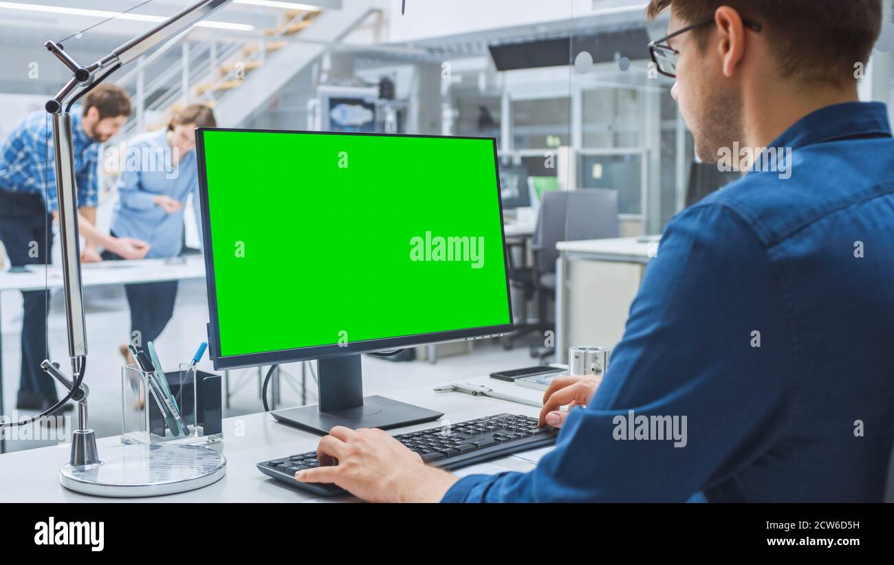 Desktop technician background hi-res stock photography and images - Alamy