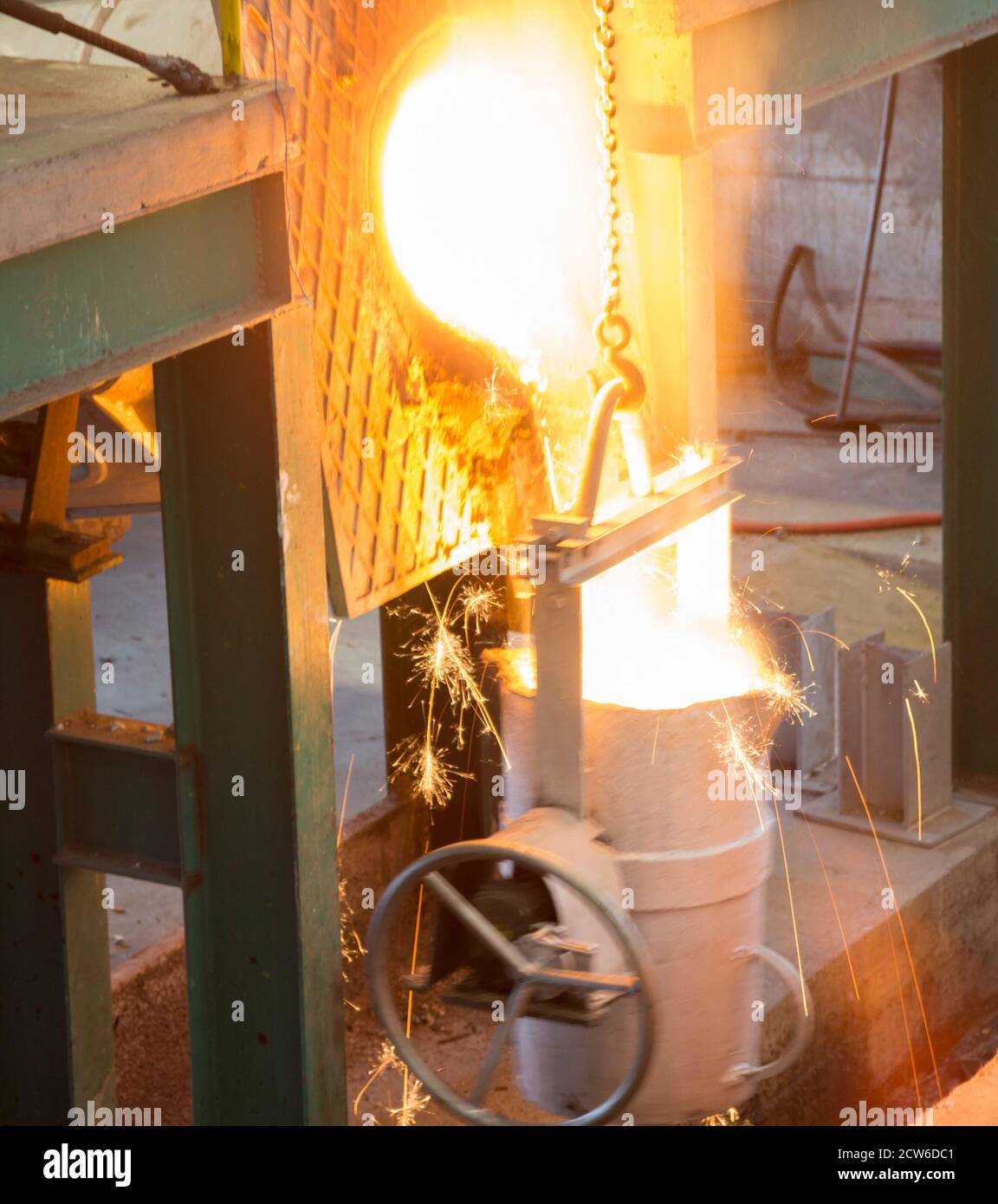 Melting ladle hi-res stock photography and images - Alamy