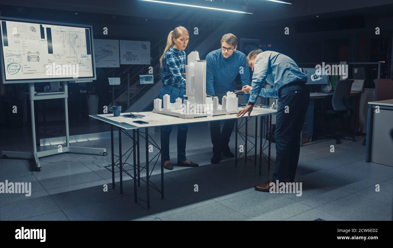 In the Creative Architectural Agency Two Professional Designers Talk ...