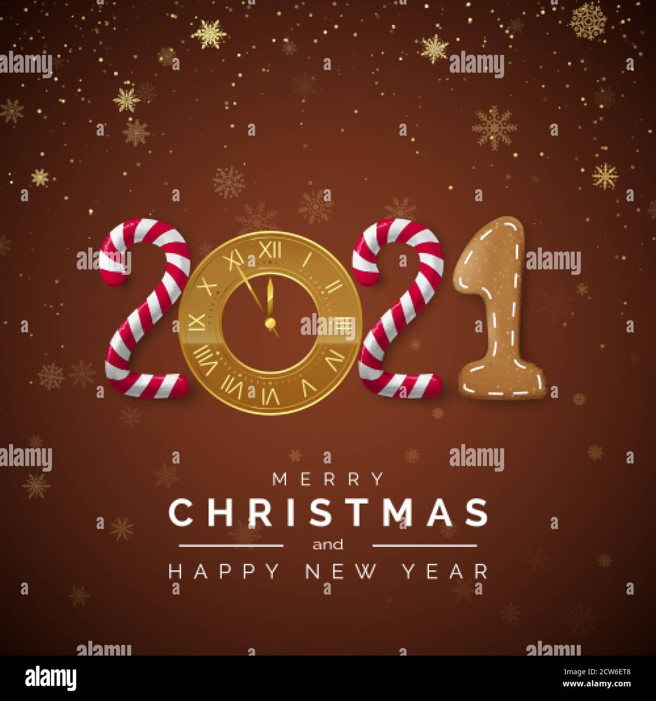 2021 greeting card Stock Vector Images - Alamy