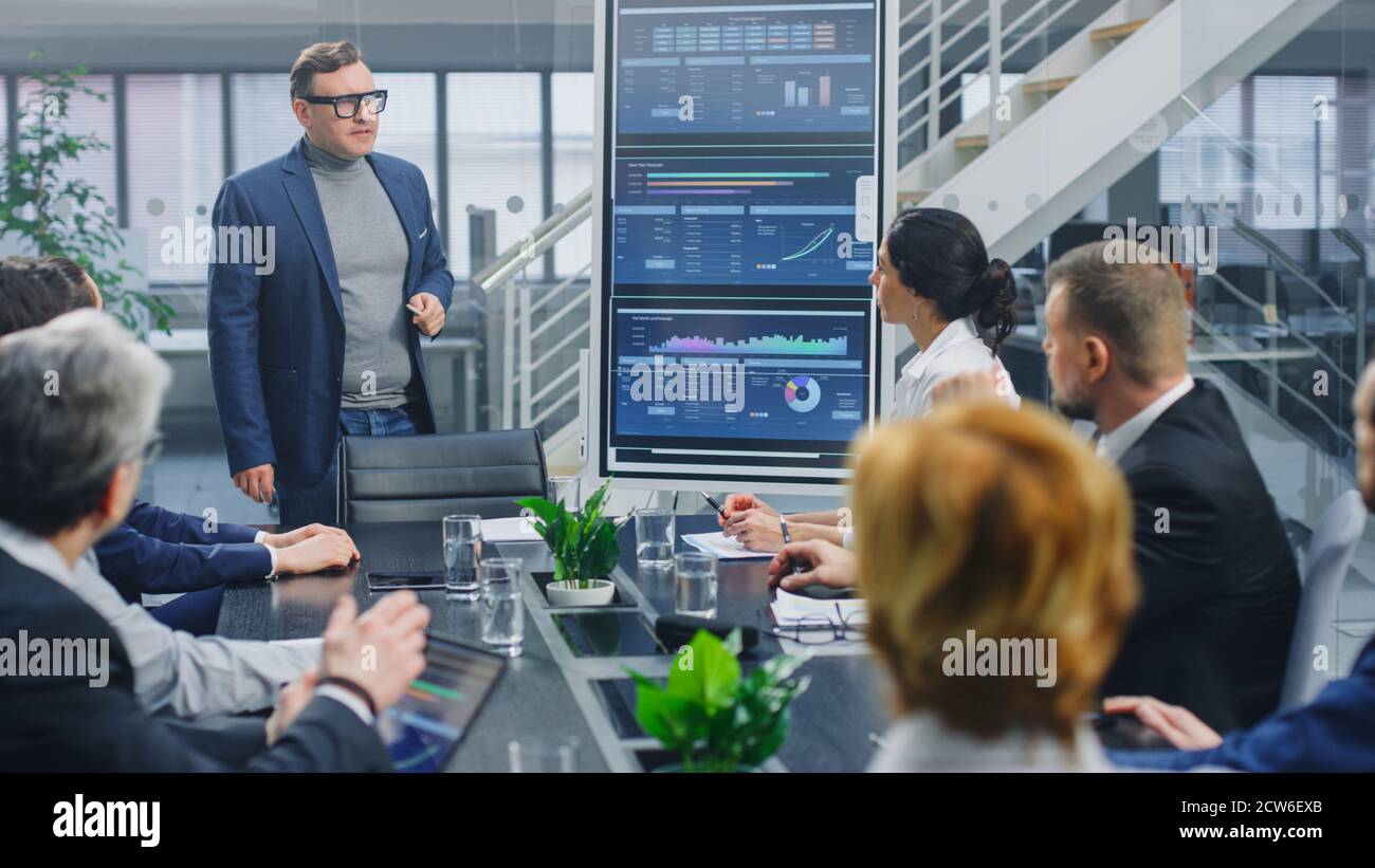 In the Corporate Meeting Room: Creative Director Uses Digital ...