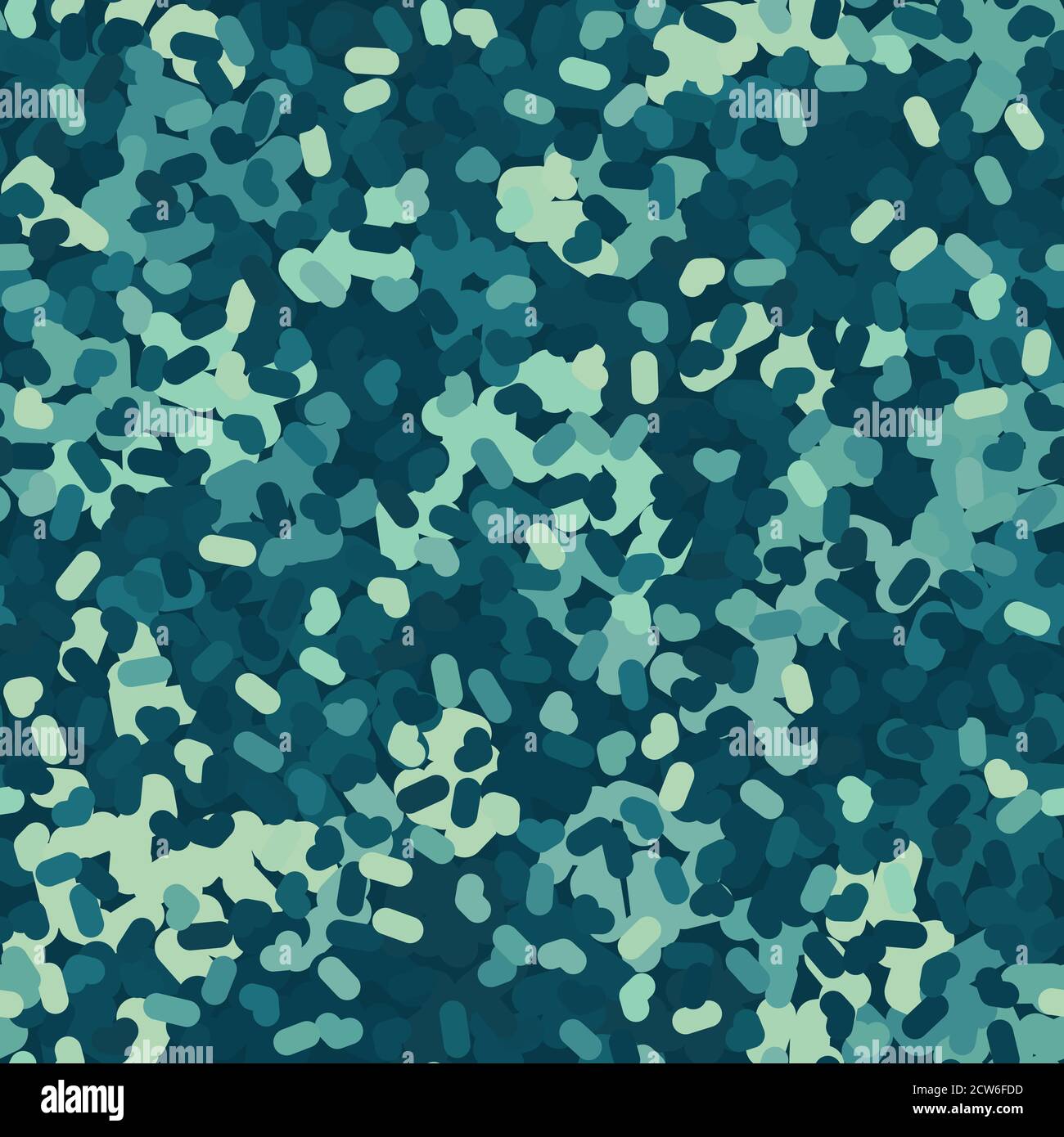 Flecktarn camouflage seamless pattern background. Vector illustration ...