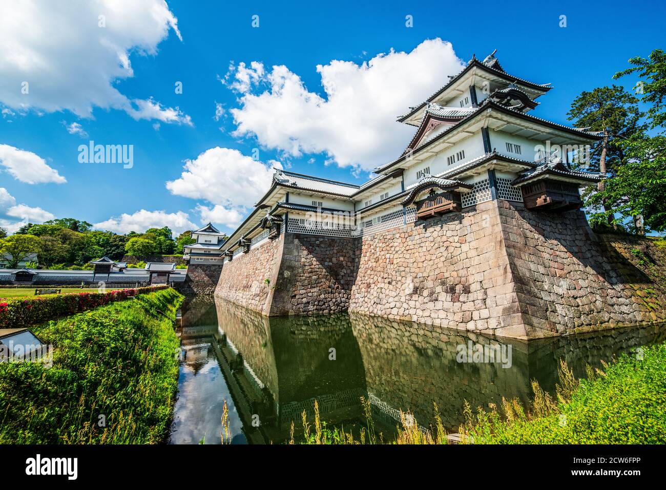 Kanazawa Castle in Kanazawa, Ishikawa, Japan Stock Photo - Alamy