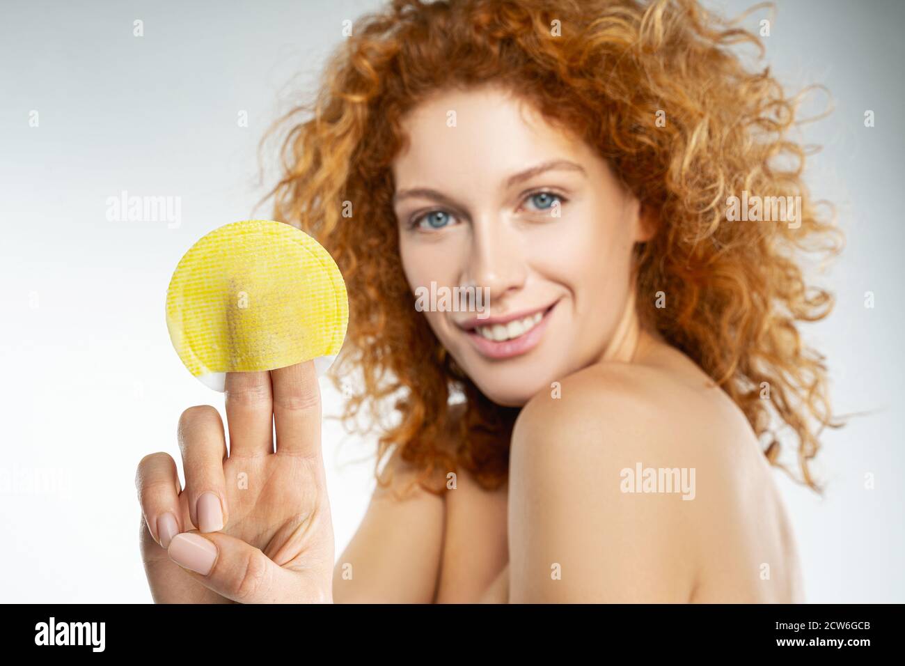 Close up woman beauty sponge face hi-res stock photography and images ...