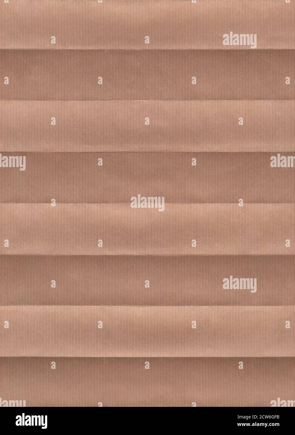 Seamless pattern with a texture of kraft paper folded in accordion ...