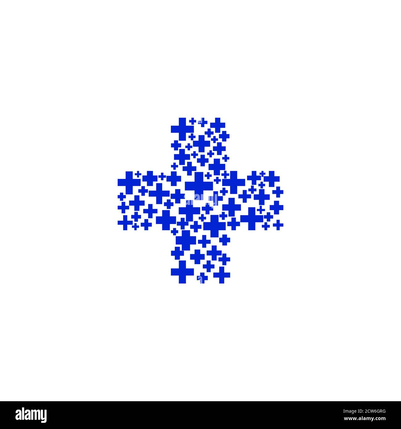 Doctor plus illustration vector logo design for medical and health care ...