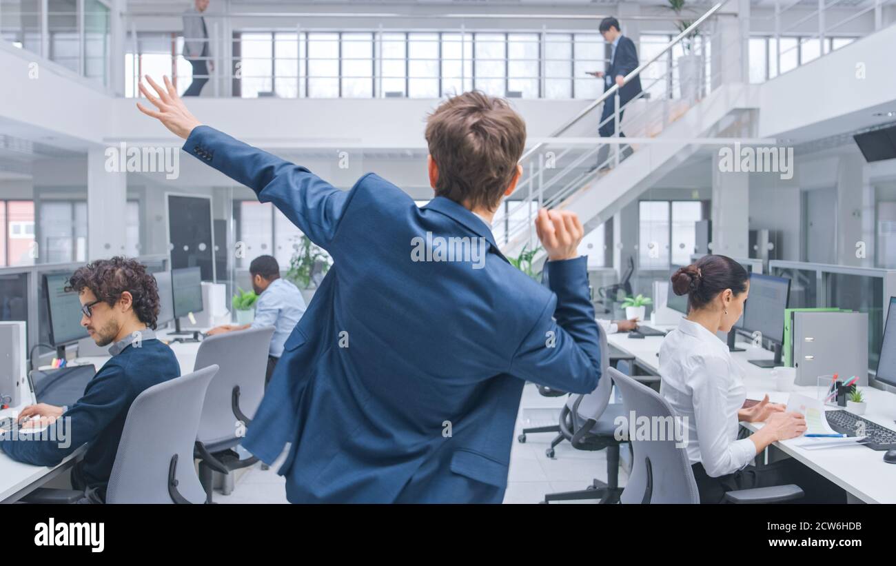 Smart man in suit back shot hi-res stock photography and images - Alamy
