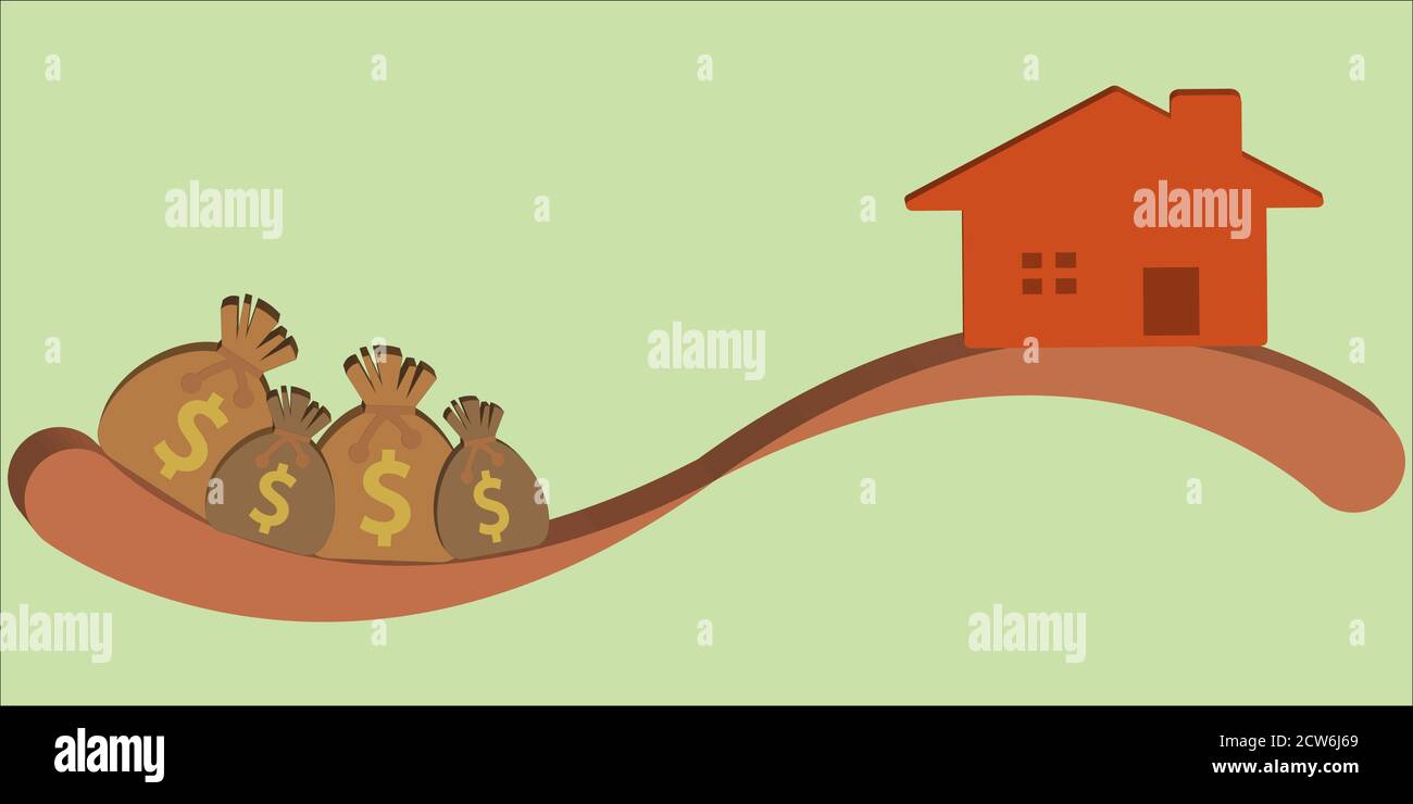 Income house Stock Vector Images - Alamy