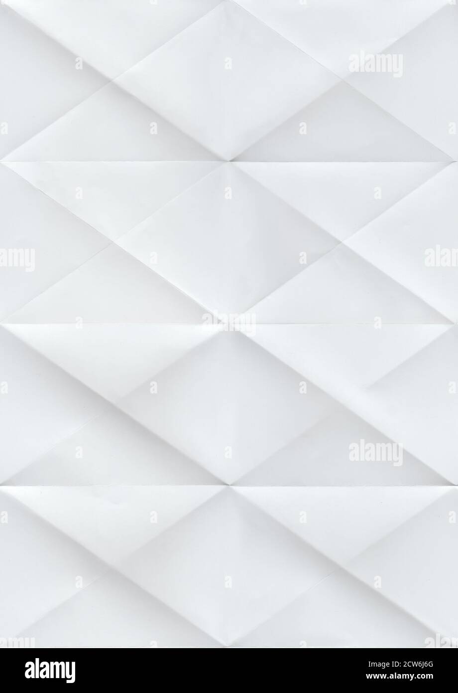 Seamless pattern with a white paper texture folded Stock Photo - Alamy