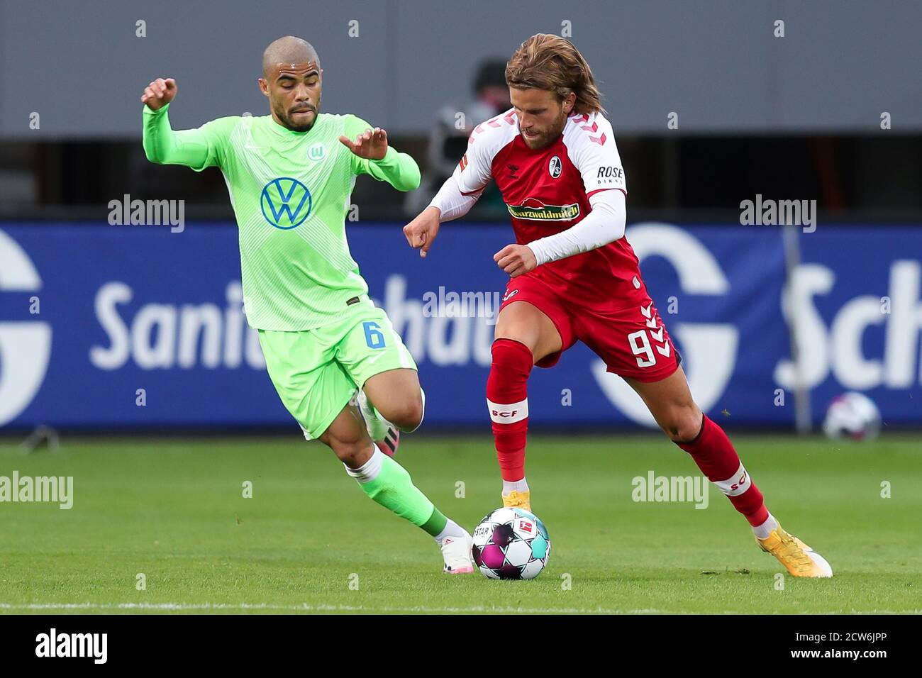 Freiburg Im Breisgau, Germany. 27th Sep, 2020. Football: Bundesliga, SC ...