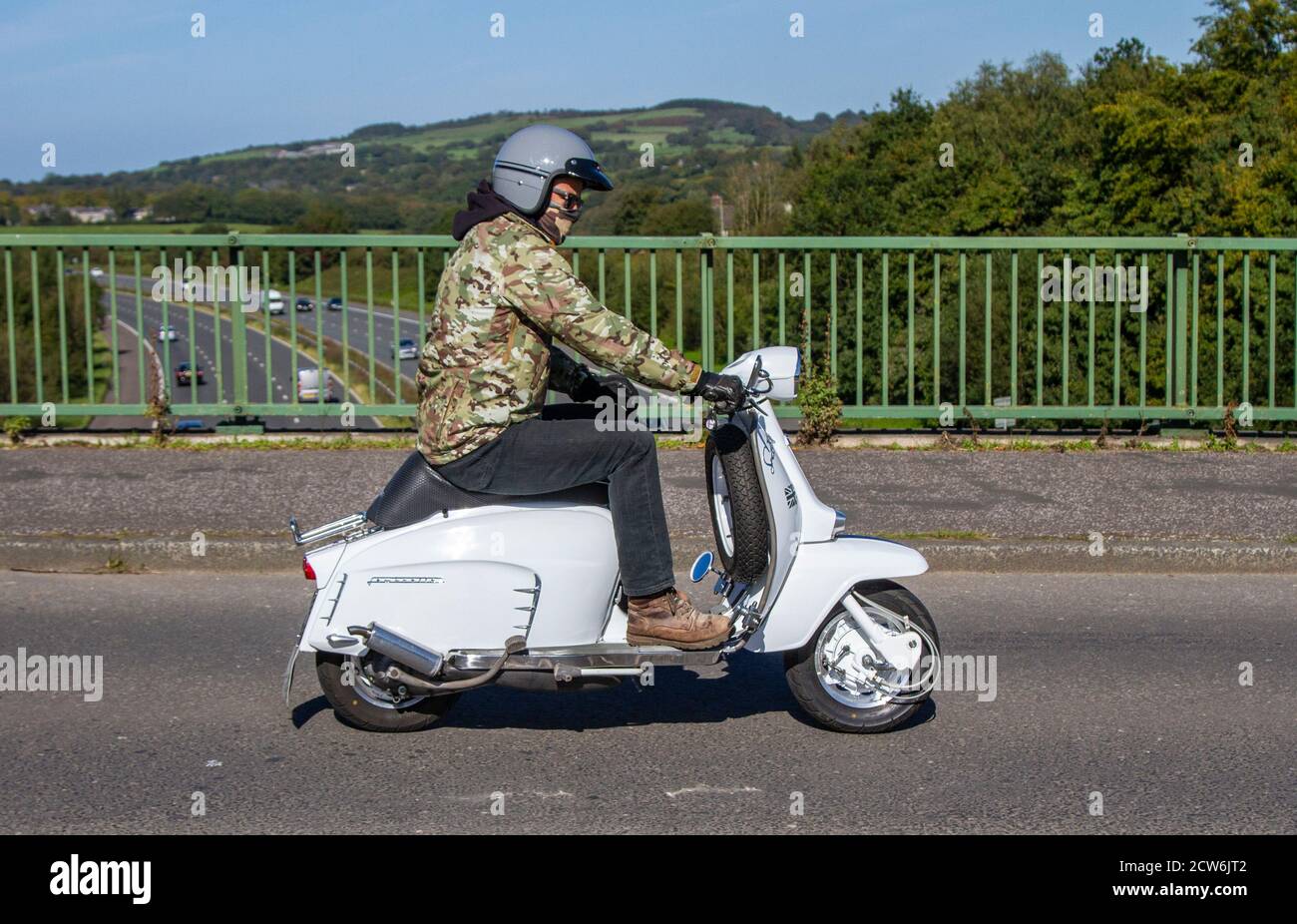 Classic White 1963 Lambretta scooter Special bikes, cherished veteran ...