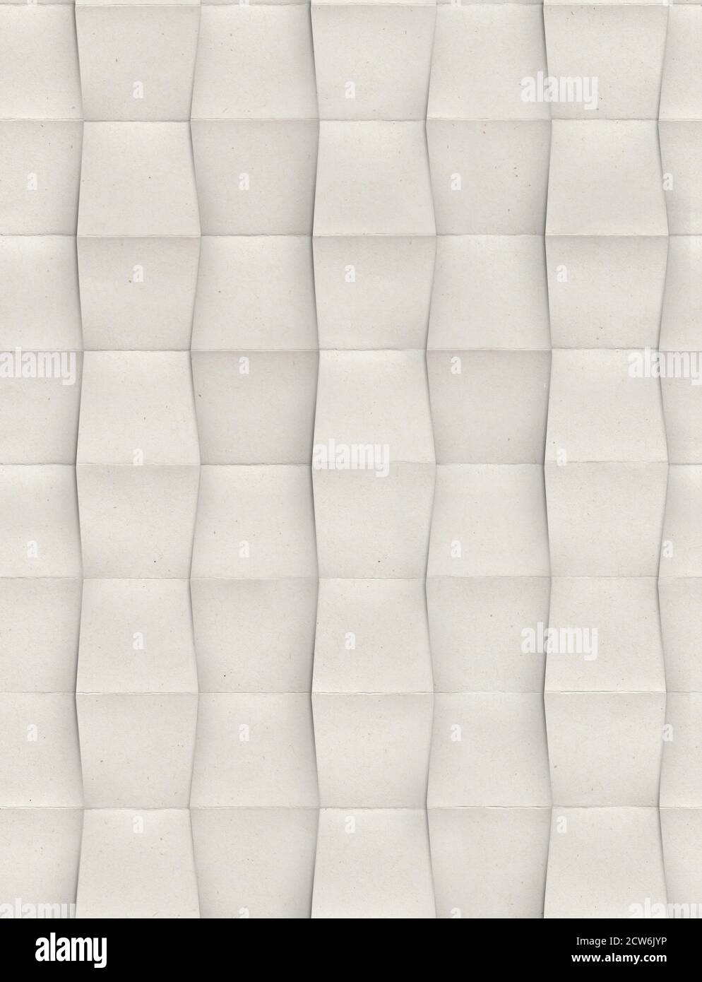 Seamless pattern with a recycled paper texture folded in accordion ...