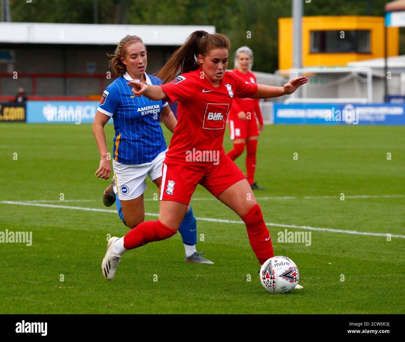 CRAWLEY, ENGLAND - SEPTEMBER 27: Jamie-Lee Napier of Birmingham City ...
