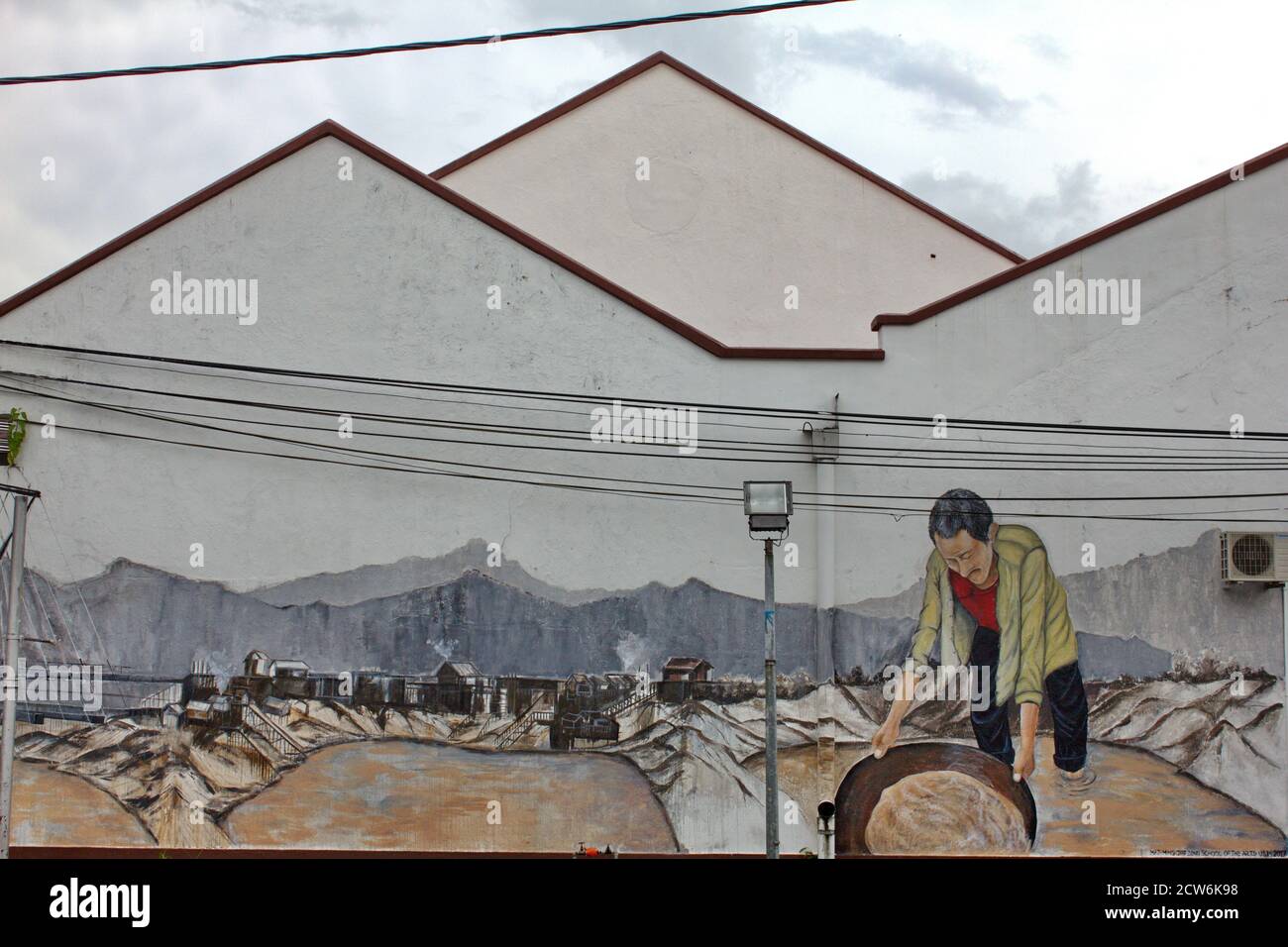 Mining mural hi-res stock photography and images - Alamy