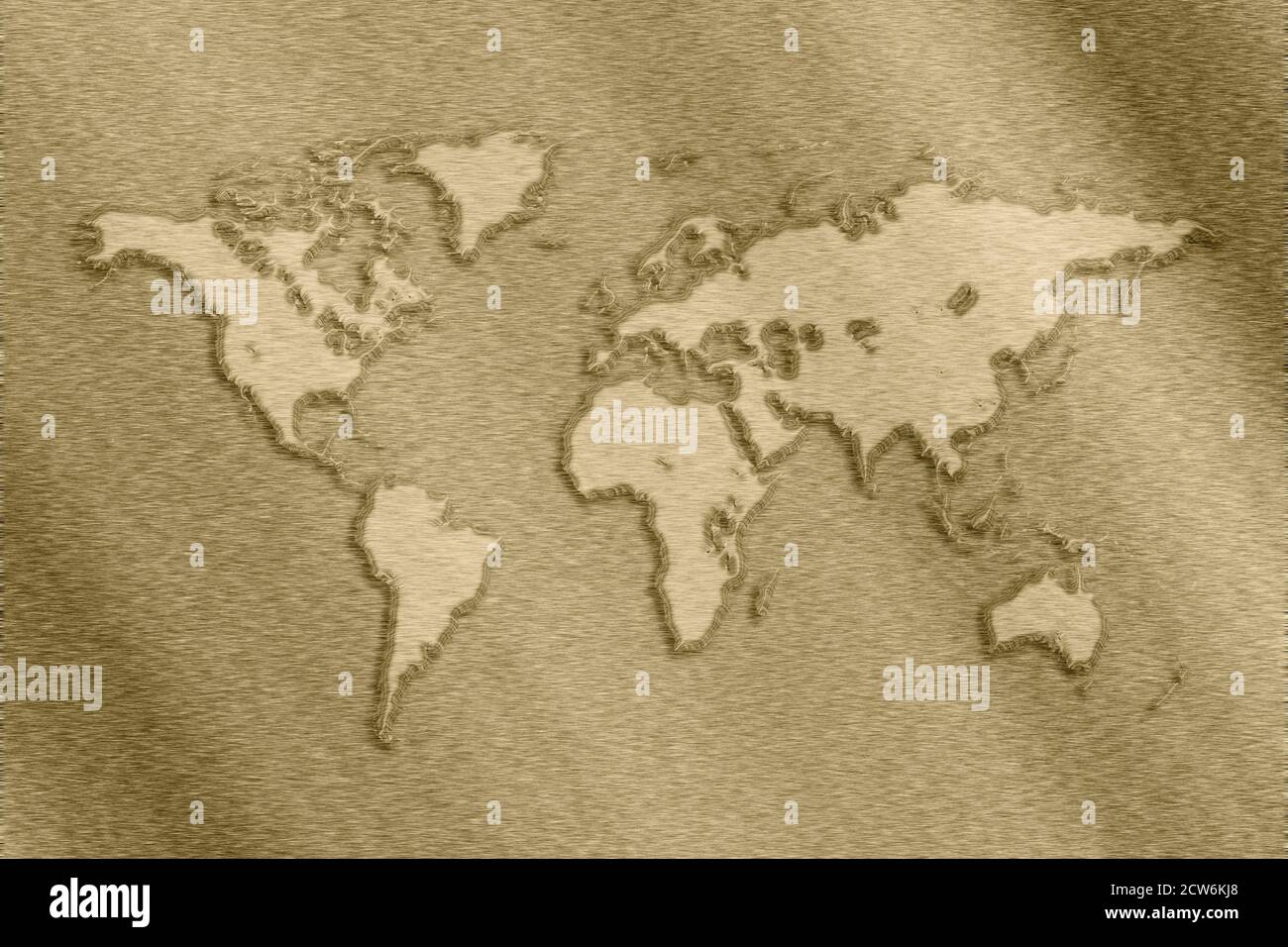 Palm world map hi-res stock photography and images - Alamy