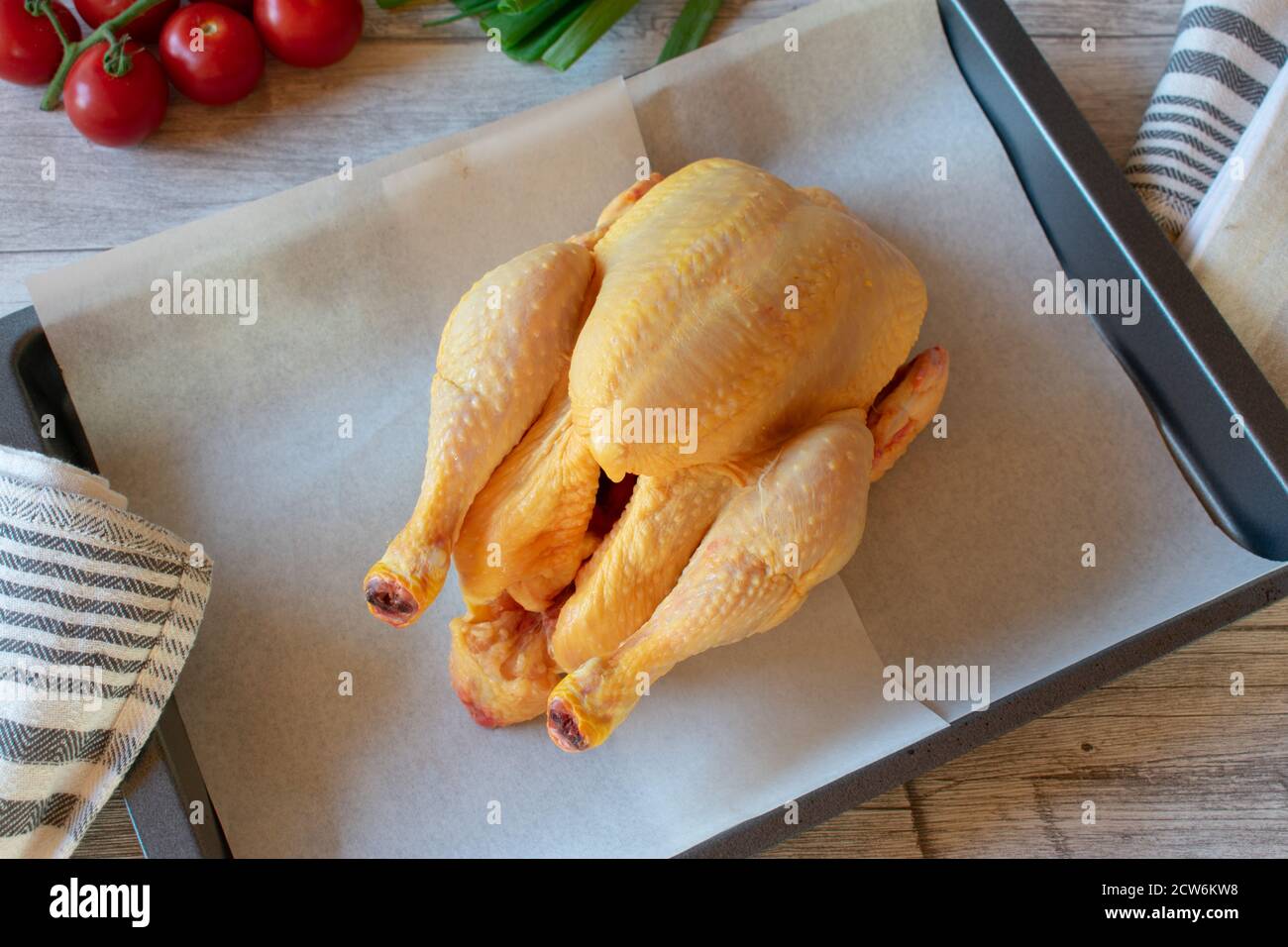 raw organic chicken Stock Photo - Alamy