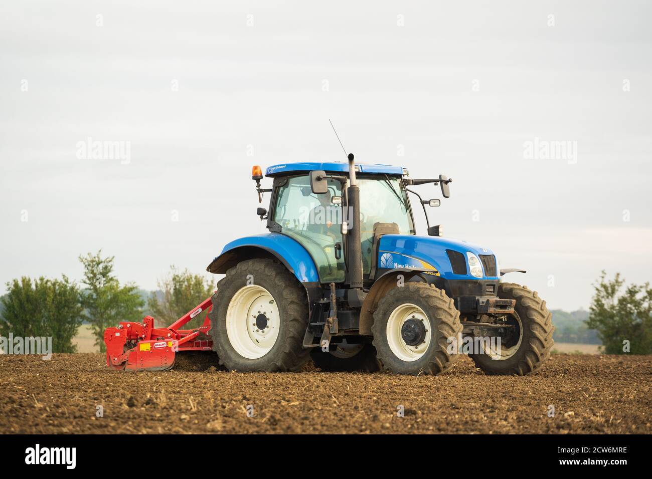 Cultivation of soil in preparation for sowing seed or planting hi-res ...
