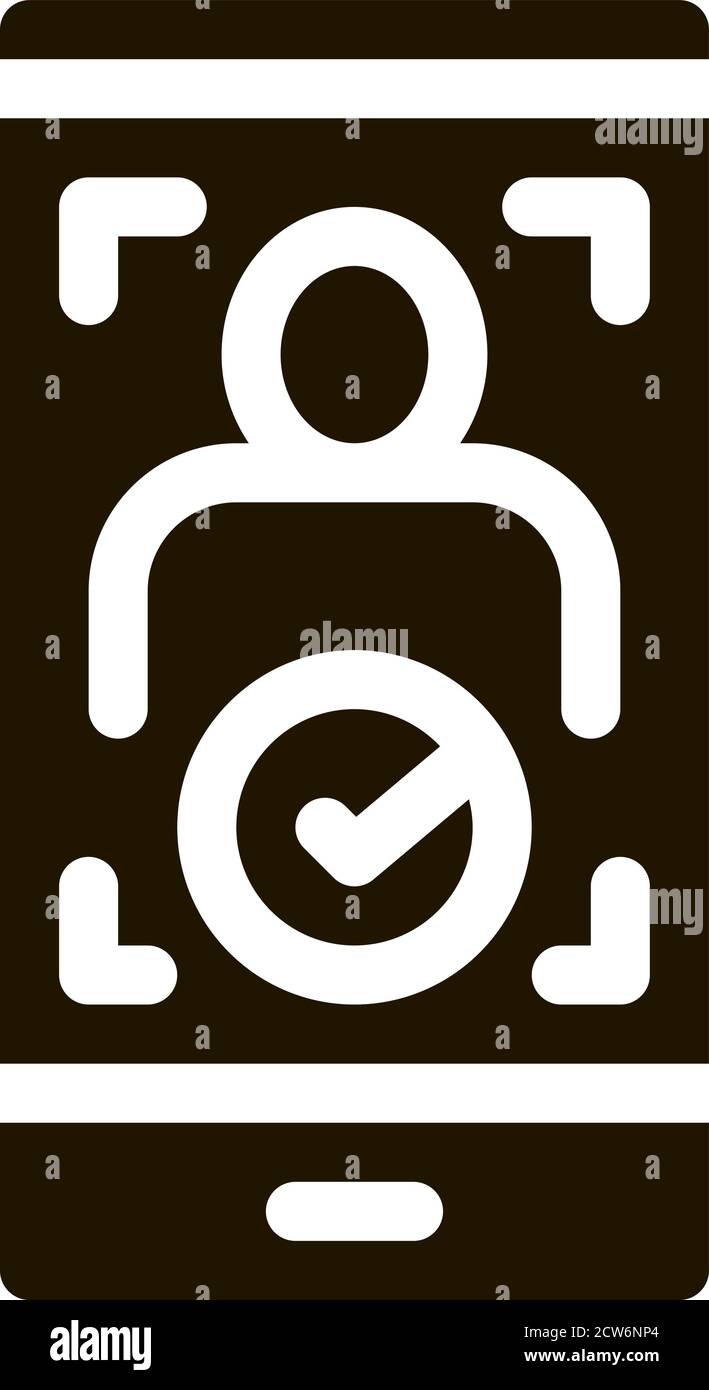 Person eye scanning biometric Cut Out Stock Images & Pictures - Alamy