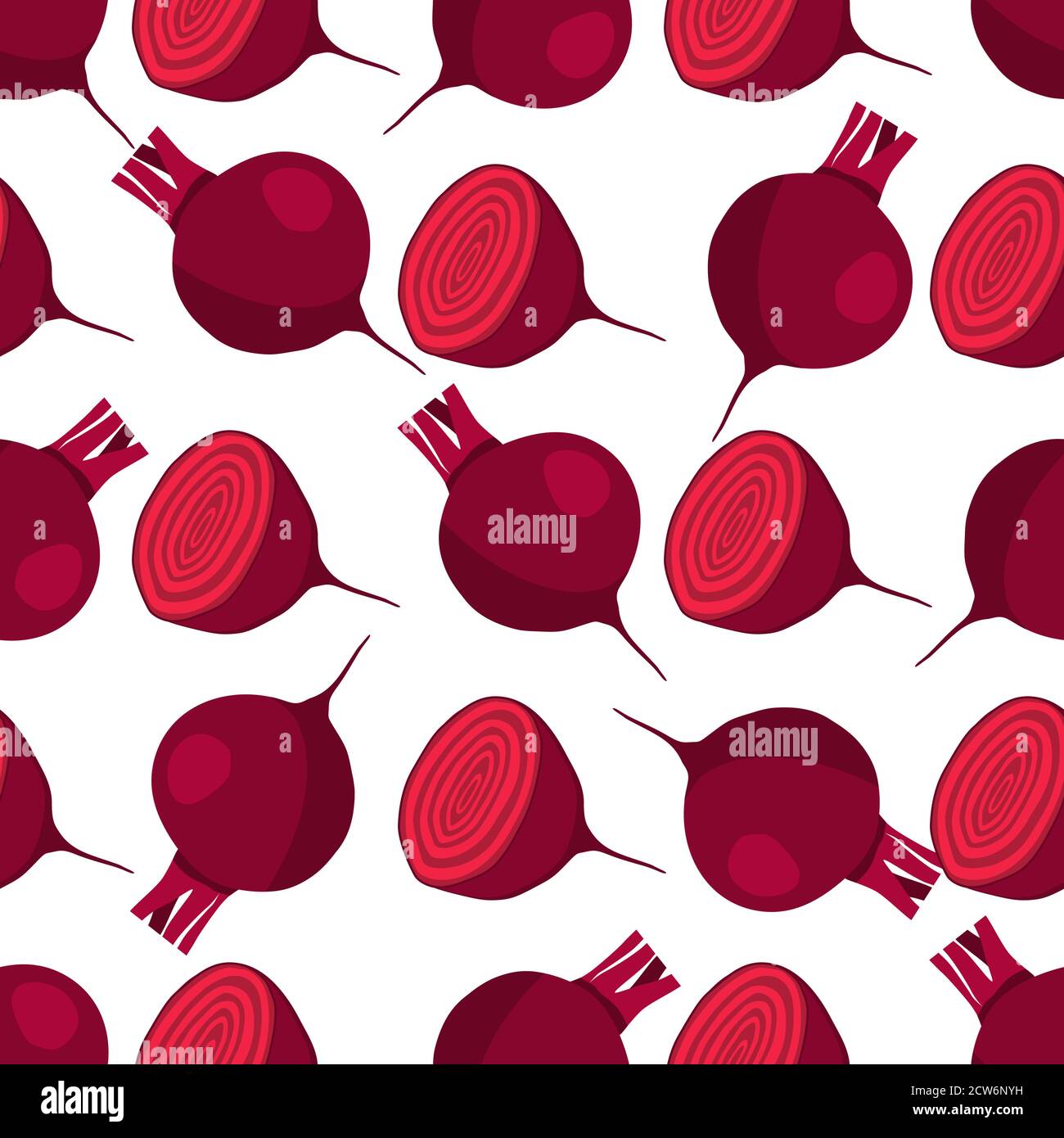 Illustration on theme of bright pattern sugar beet, vegetable root for ...