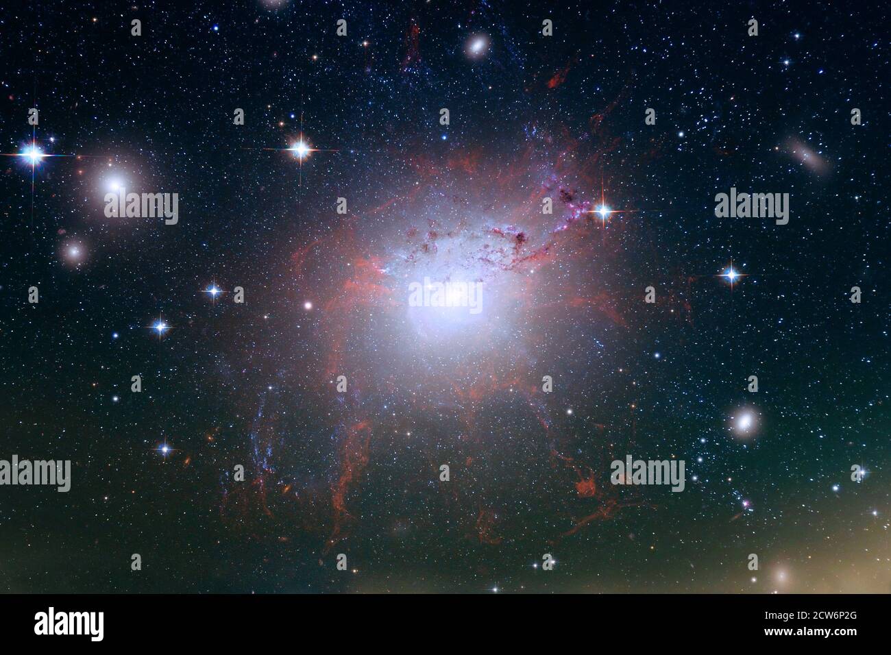 Cluster of stars. Starfield. Nebula. Elements of this image furnished ...