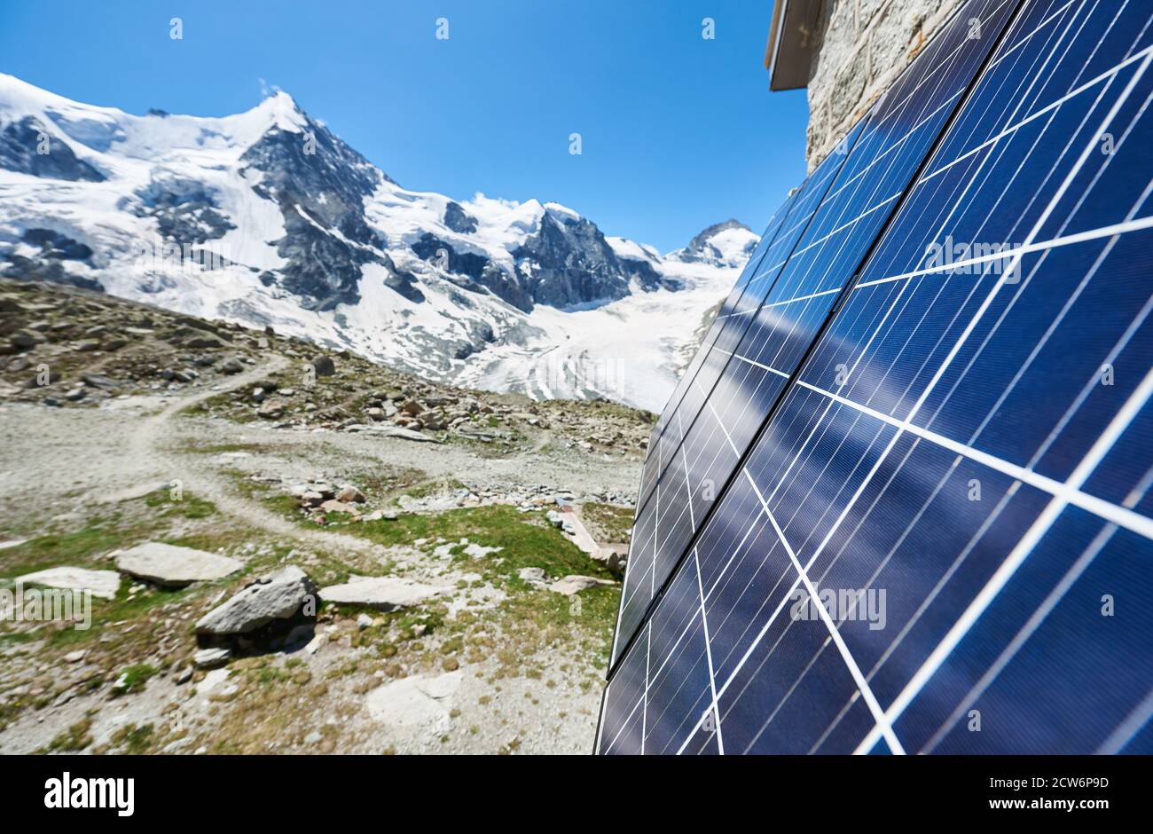 Solar panels roof switzerland hi-res stock photography and images - Alamy