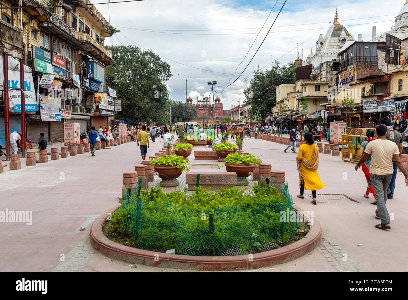 New delhi street hi-res stock photography and images - Alamy