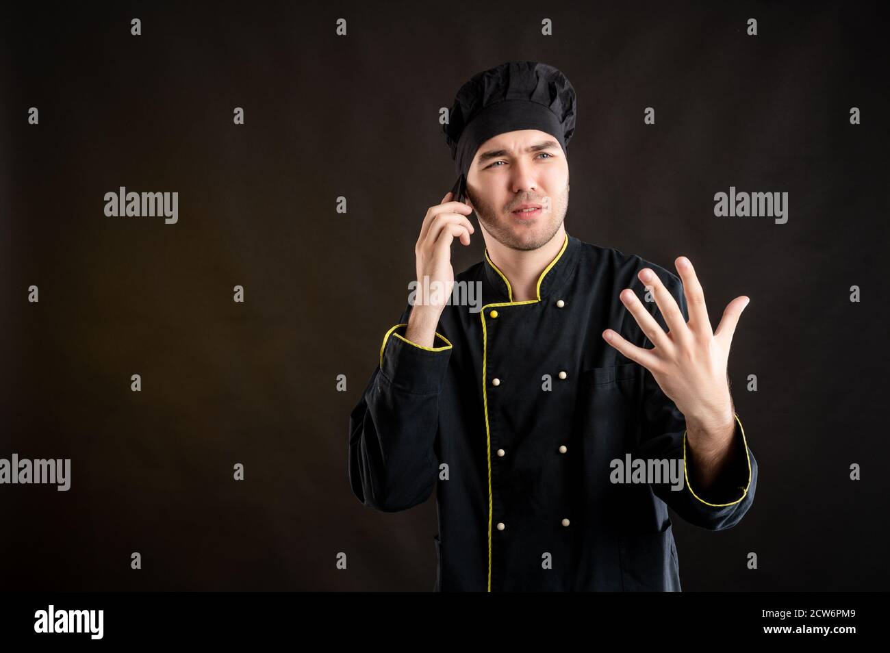 Chef face hi-res stock photography and images - Alamy
