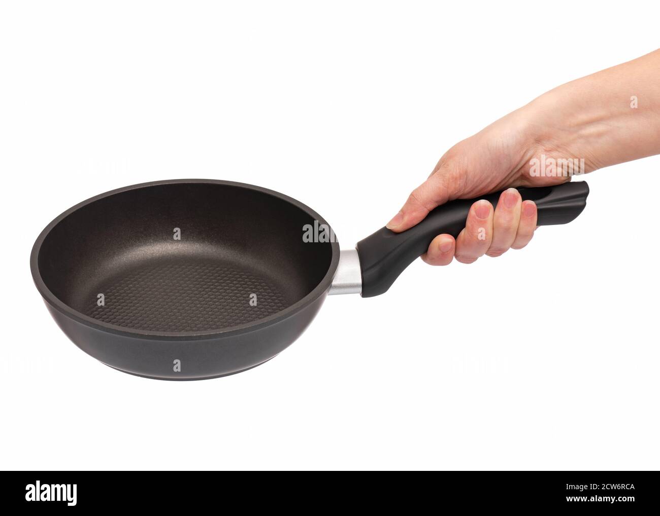 Hand holding pan hi-res stock photography and images - Alamy