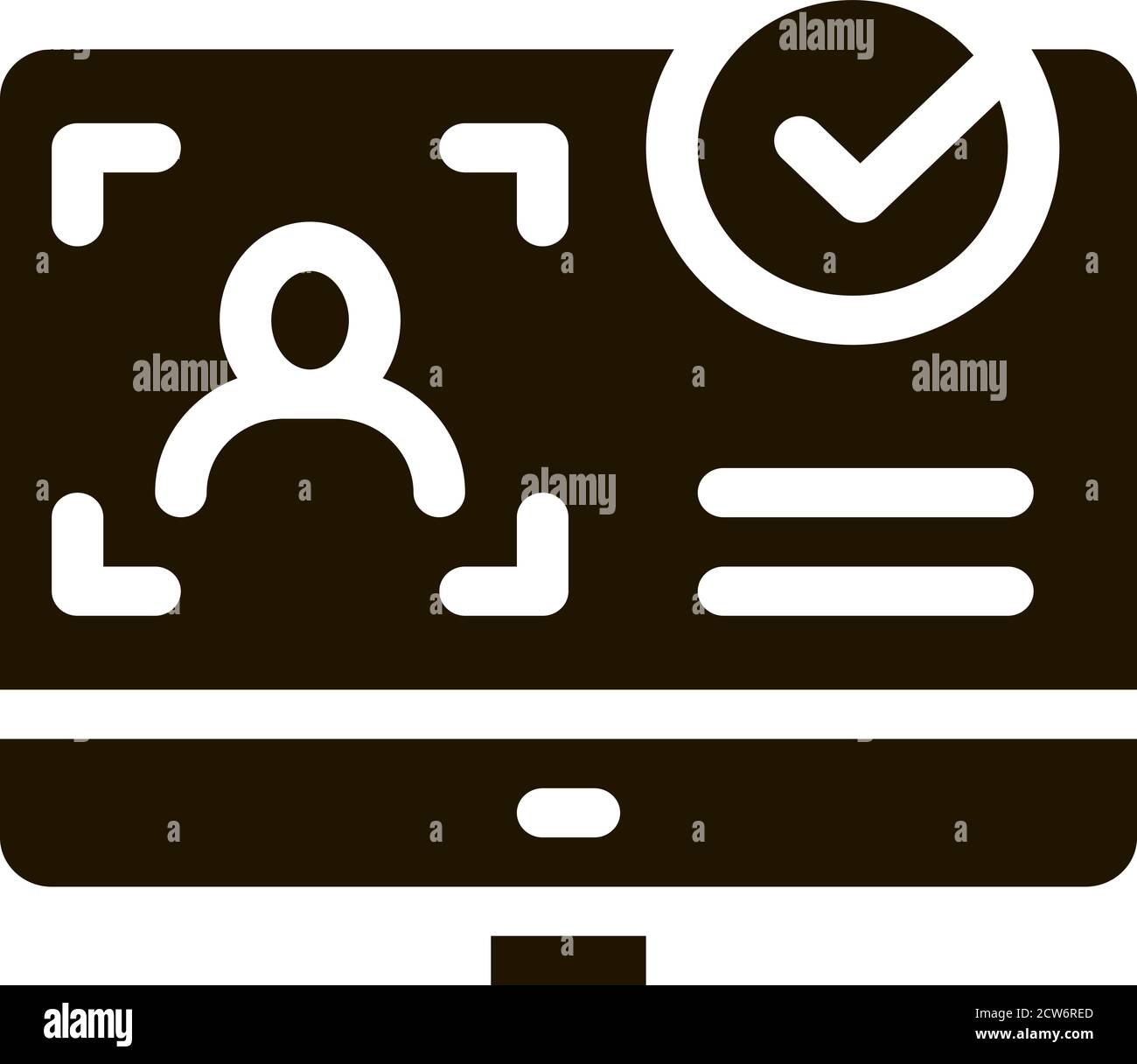 Person eye scanning biometric Cut Out Stock Images & Pictures - Alamy