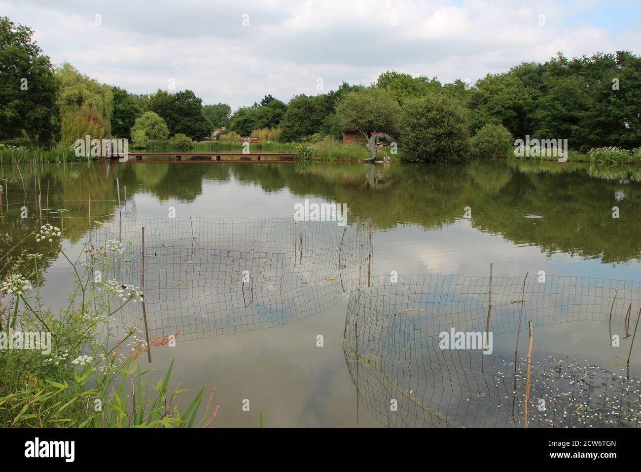 in a garden in venansault in france Stock Photo - Alamy