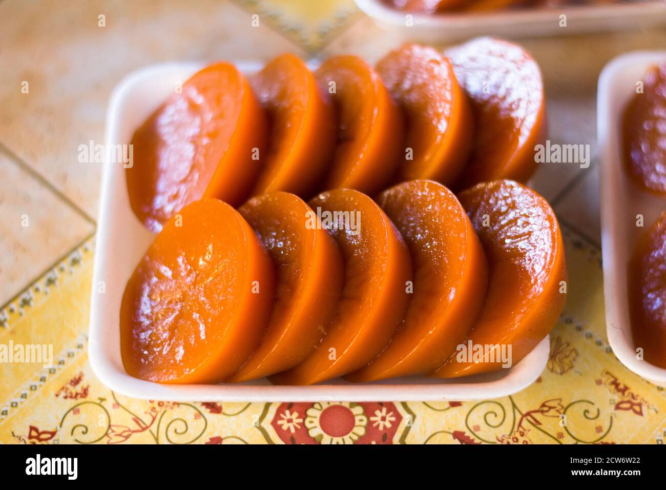 Traditional rice cake making in Cebu Stock Photo - Alamy