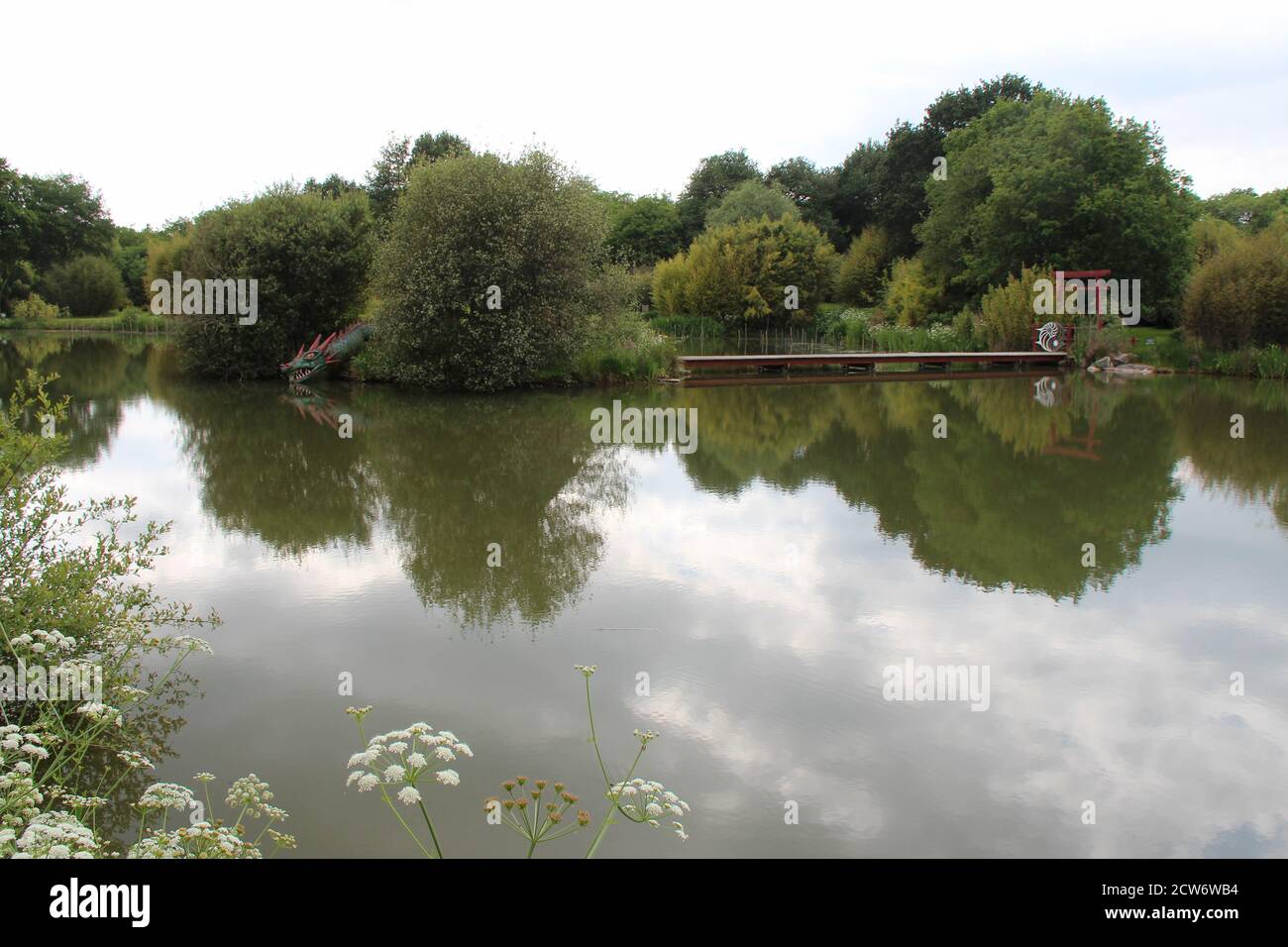 in a garden in venansault in france Stock Photo - Alamy