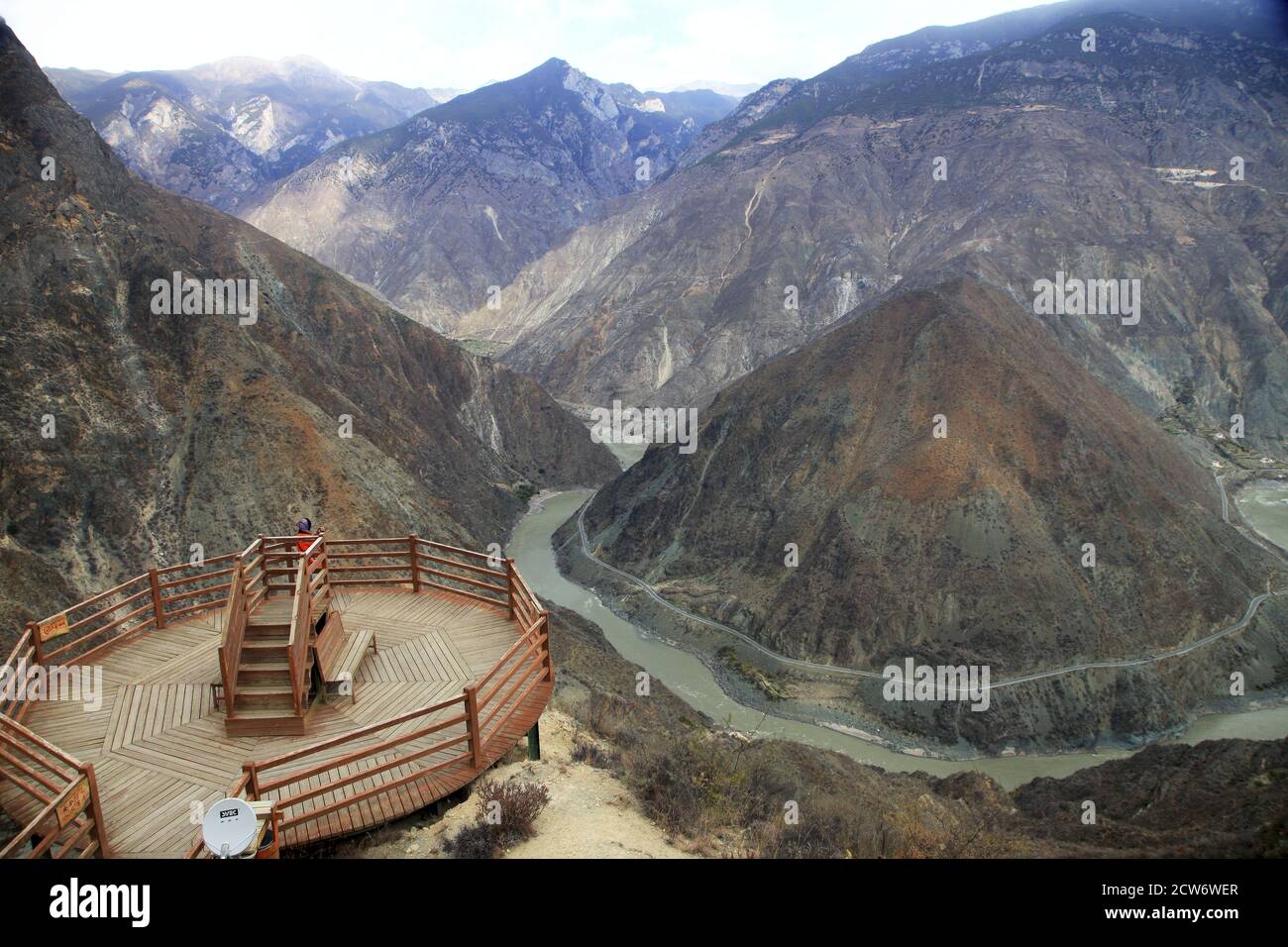 Yunnan Diqing Deqin Jinsha River Dawan Stock Photo - Alamy