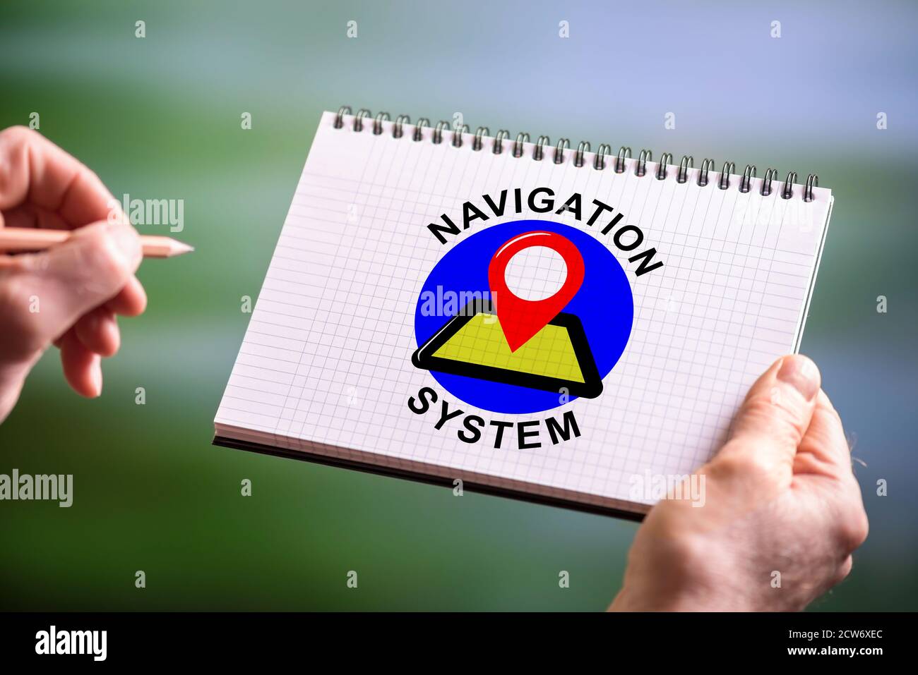 Hand drawing global transportation hi-res stock photography and images ...
