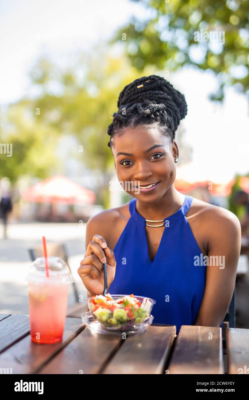 Messy food face adult hi-res stock photography and images - Alamy