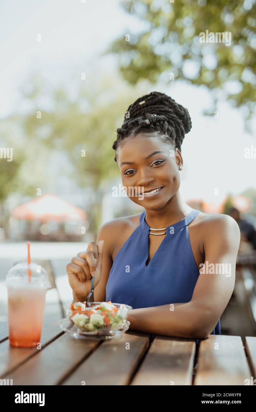 Messy food face adult hi-res stock photography and images - Alamy
