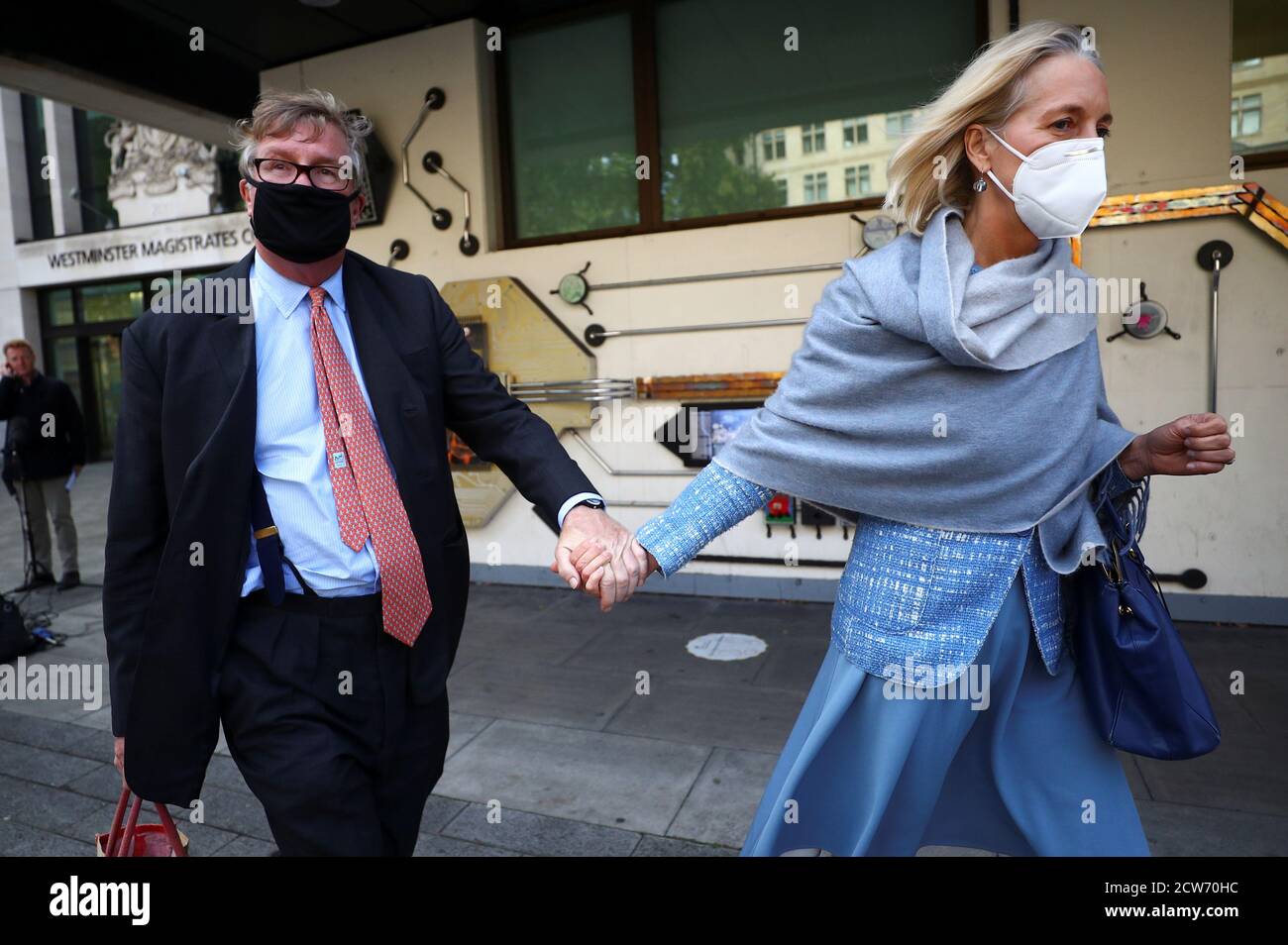 With his wife nichola pease hi-res stock photography and images - Alamy