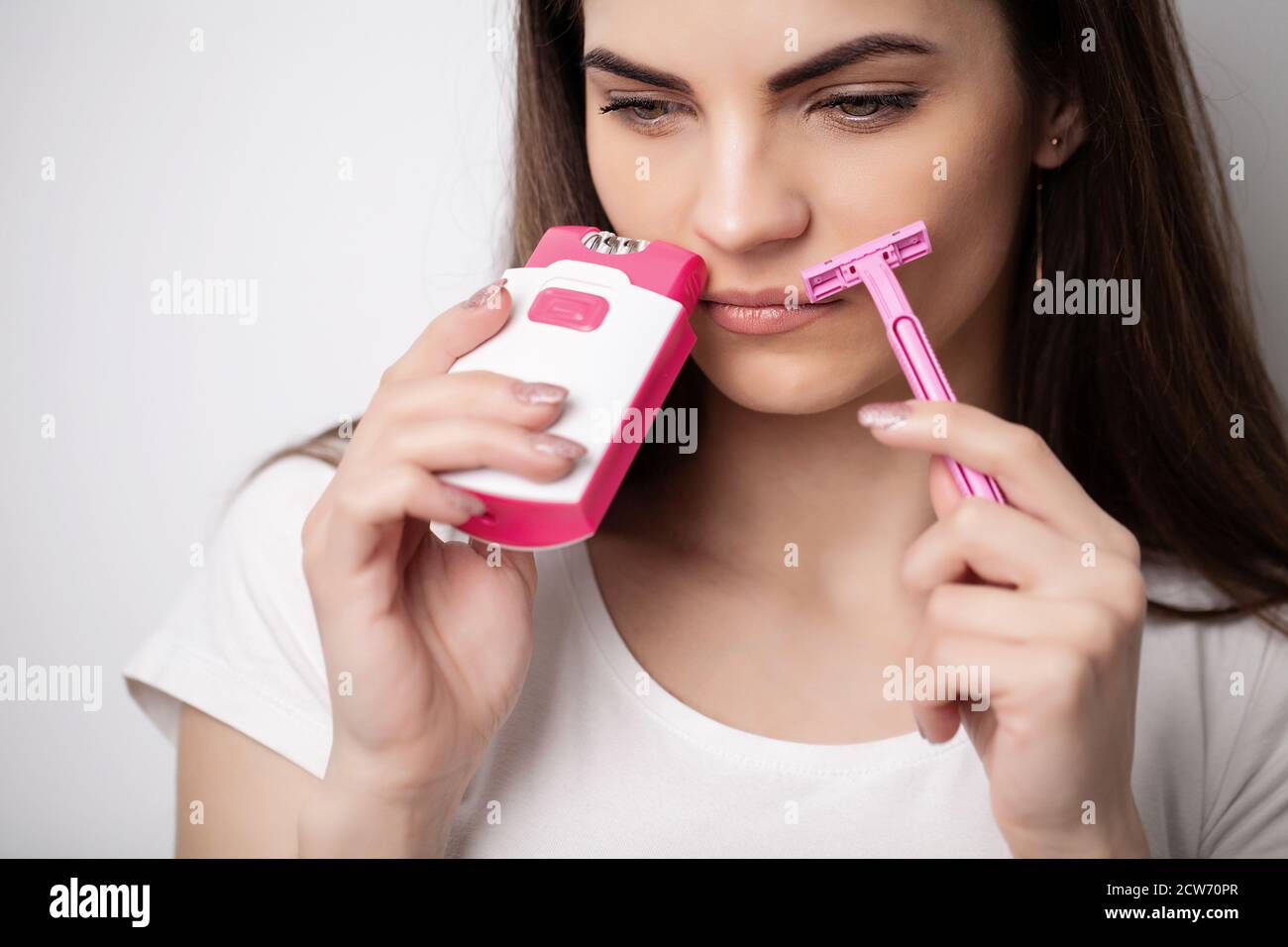 Home depilator hi-res stock photography and images - Alamy