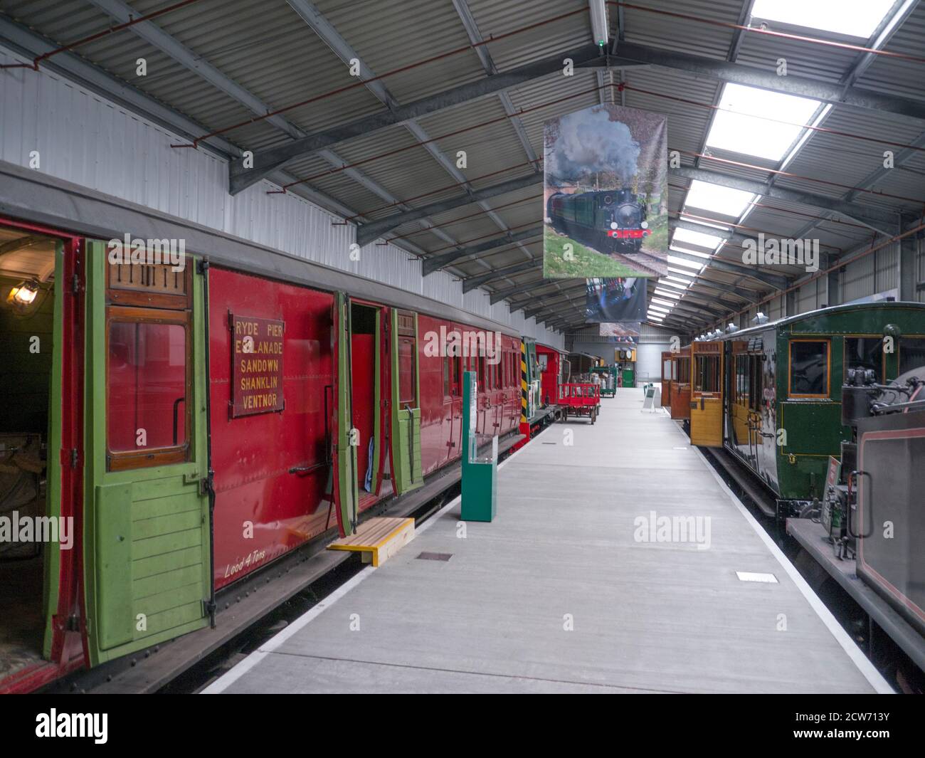 The Train Story at Havenstreet on The Isle of Wight Heritage Steam ...
