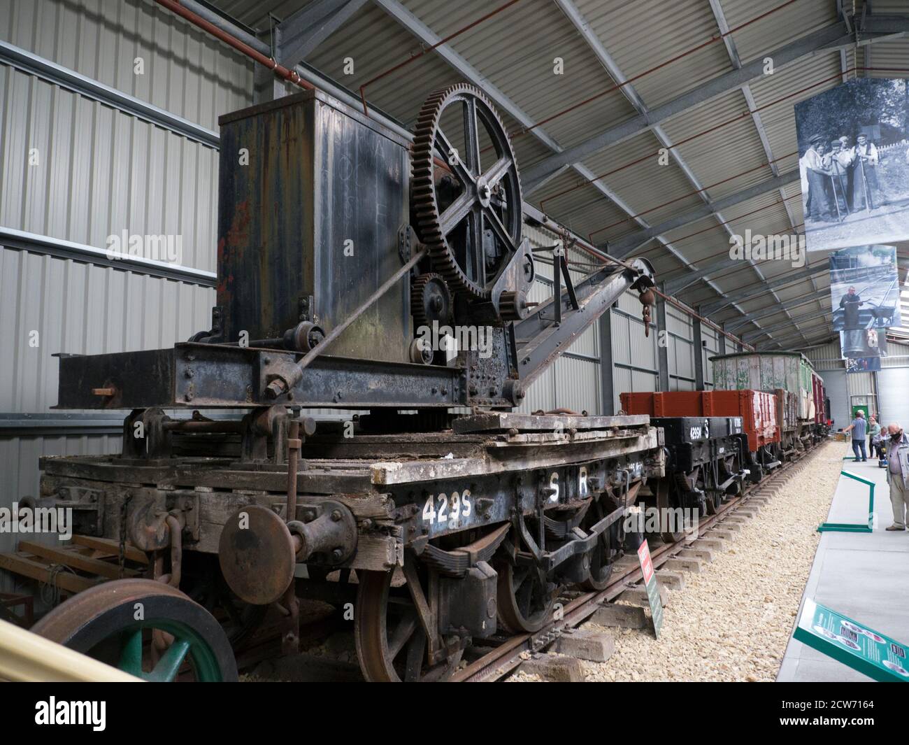 6-Wheel Crane & SR Match Truck on display at The Train Story at ...