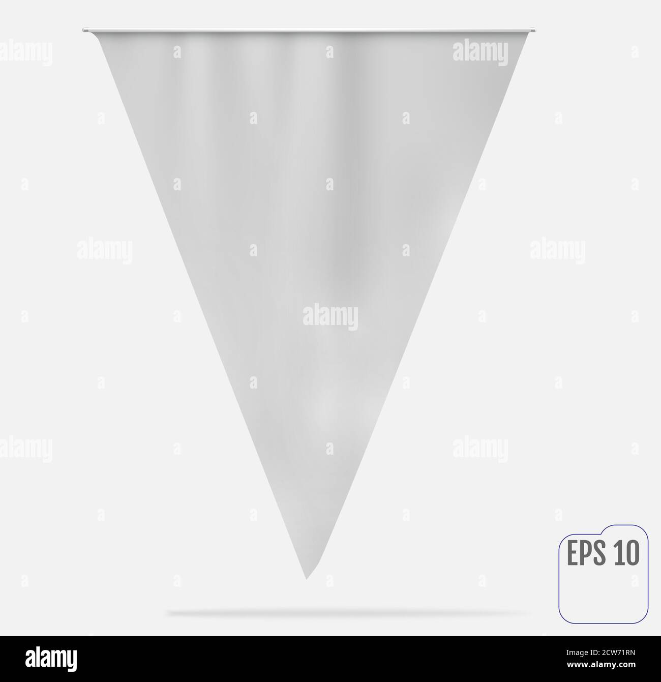 Football Pennants Isolated Black And White Stock Photos, 49% OFF