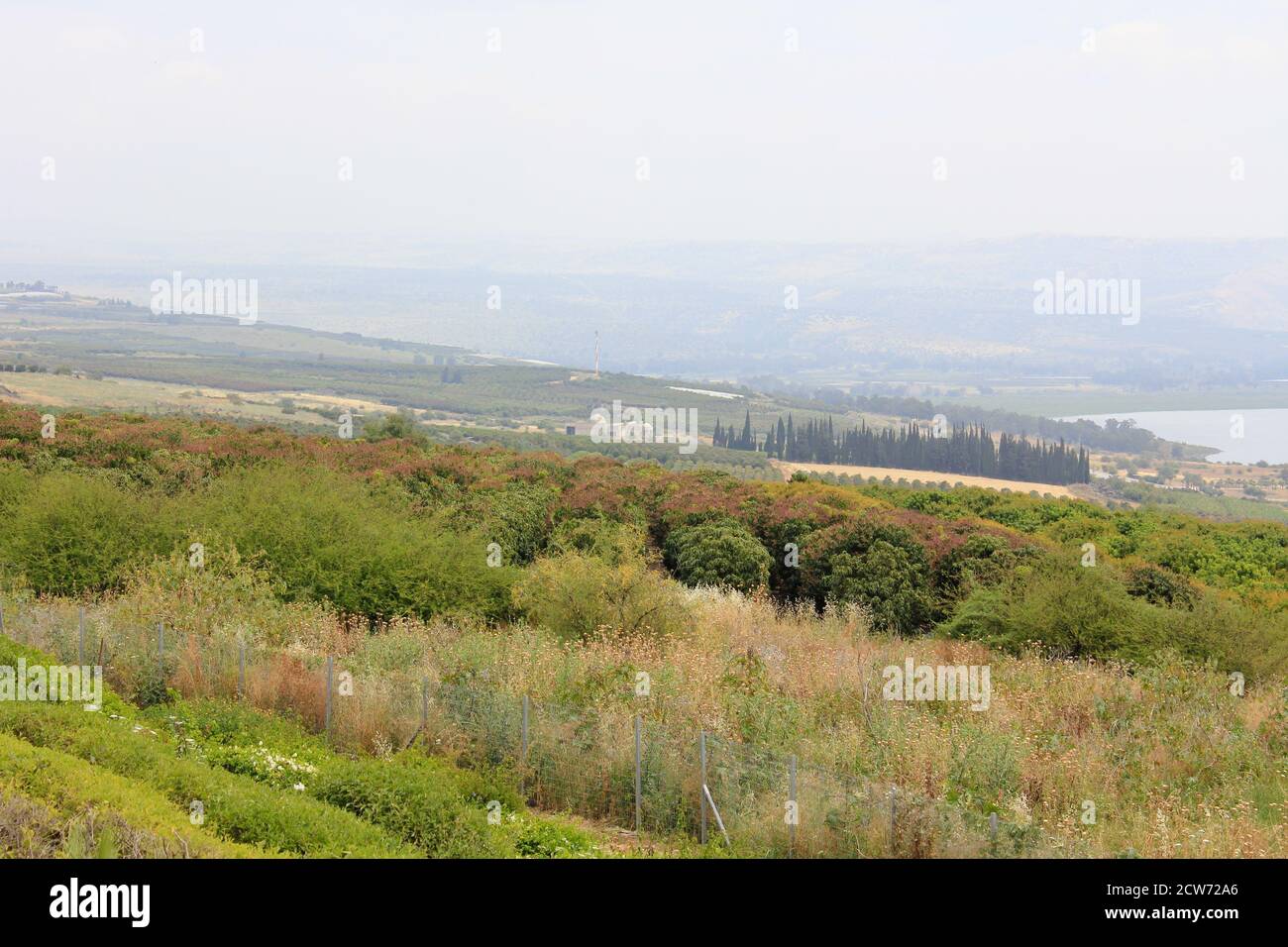 Jesus Sermon Capernaum Sea Of Galilee High Resolution Stock Photography ...