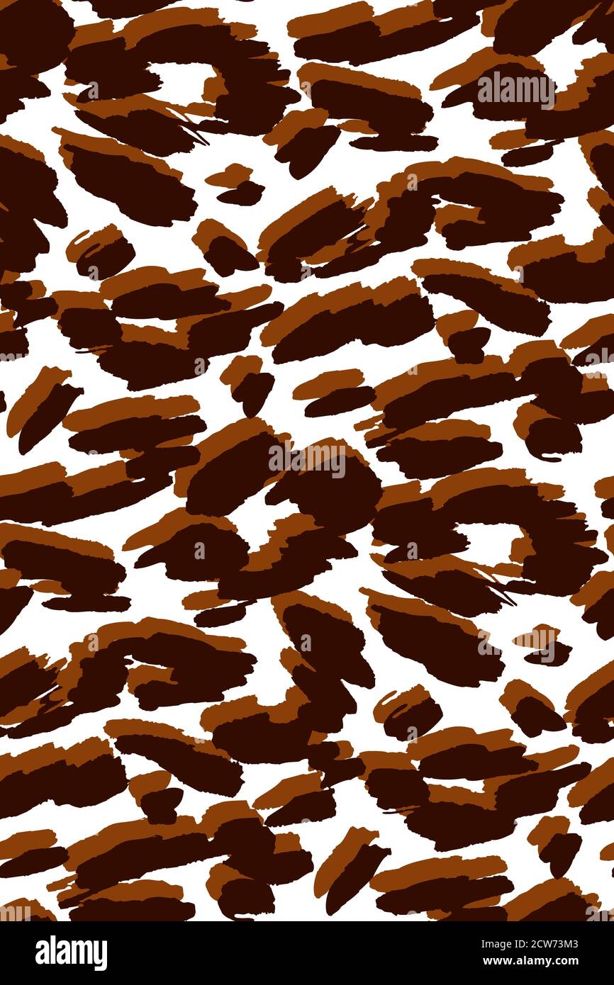Animal texture seamless background pattern. Fashion print, textile ...