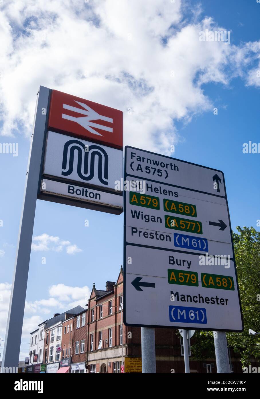 M61 bolton motorway hi-res stock photography and images - Alamy