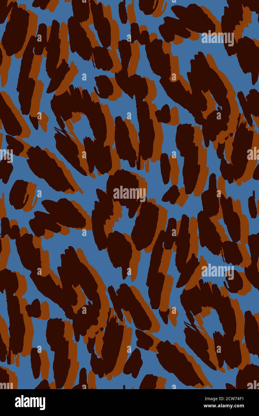 Animal texture seamless background pattern. Fashion print, textile ...