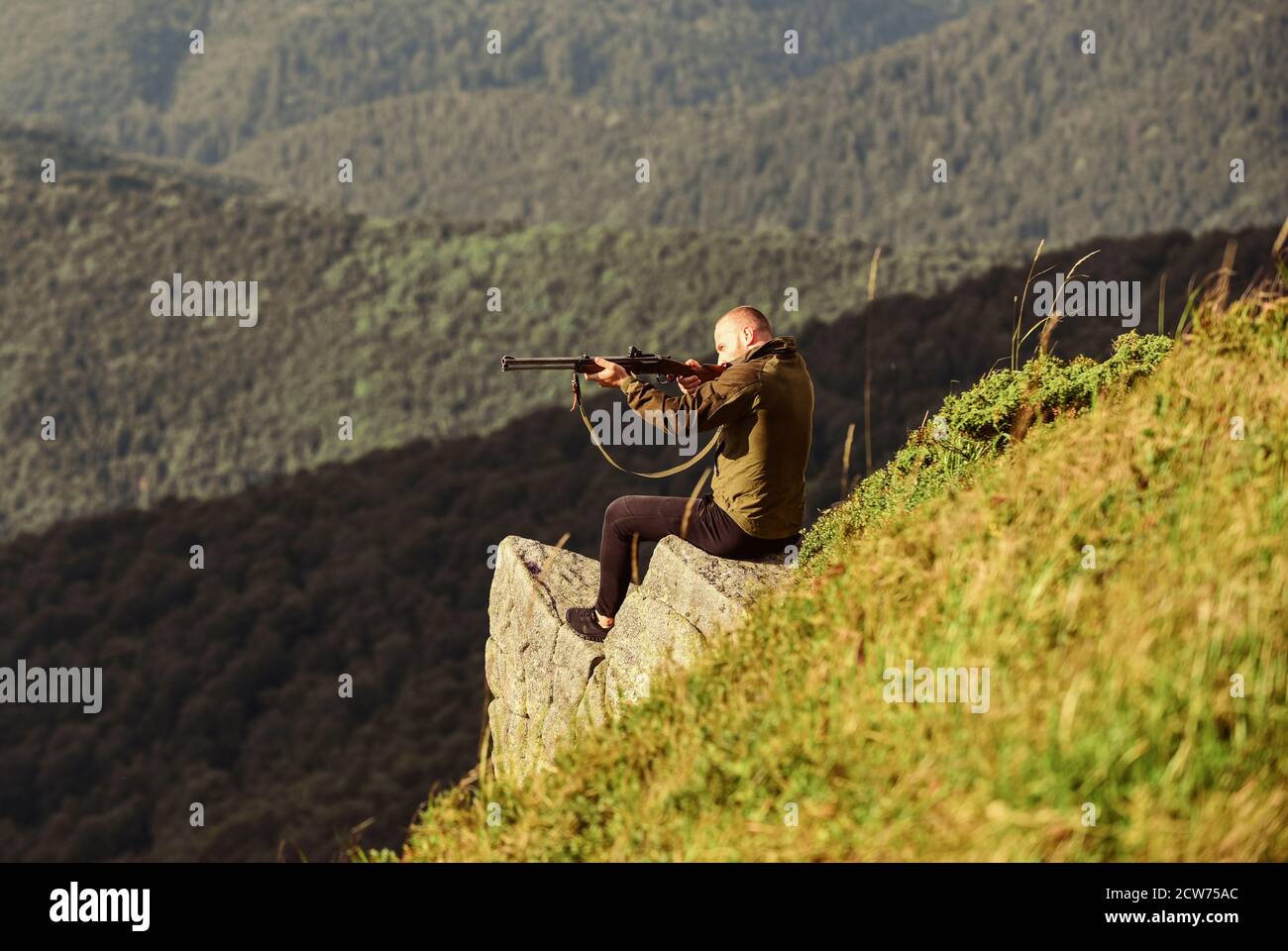 Mountain rifleman hi-res stock photography and images - Alamy