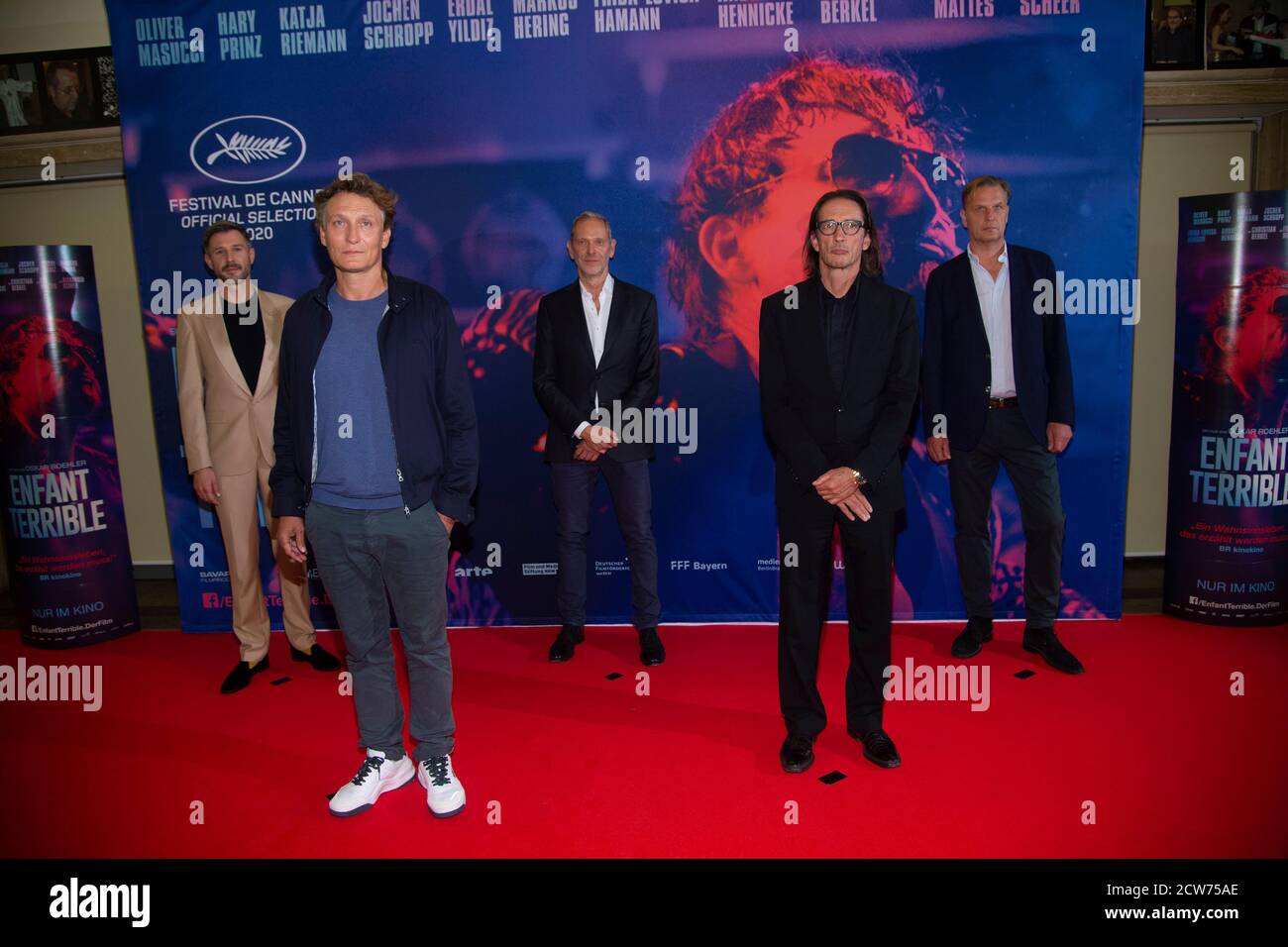 from left: Jochen SCHROPP, actor, Oliver MASUCCI, actor, Markus ZIMMER ...