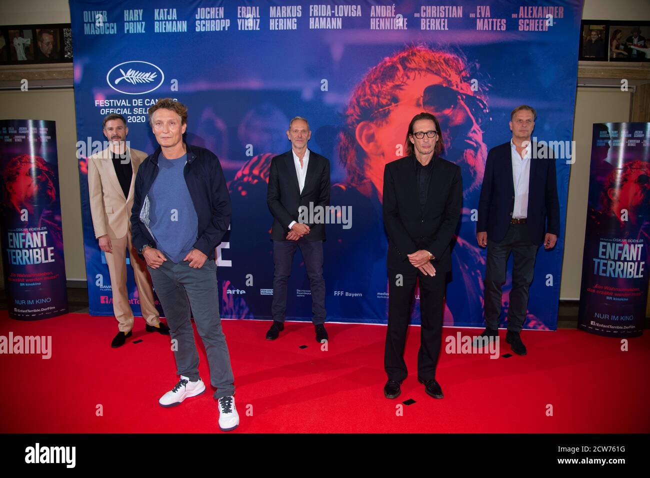 from left: Jochen SCHROPP, actor, Oliver MASUCCI, actor, Markus ZIMMER ...