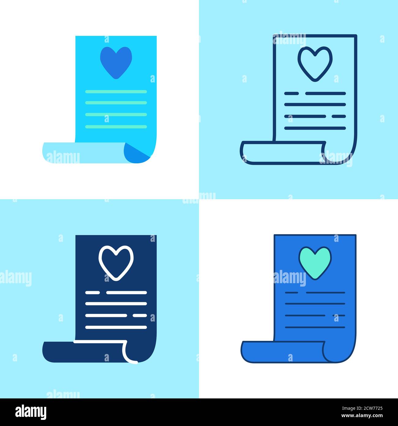 Shopping wish list Stock Vector Images - Alamy